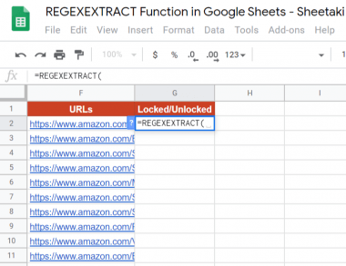 How to Use REGEXEXTRACT Function in Google Sheets [2020]