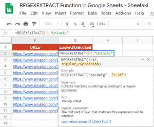 How to Use REGEXEXTRACT Function in Google Sheets [2020]