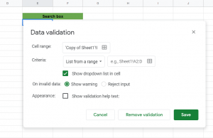 How to Create a Search Box Using Query in Google Sheets [2020]