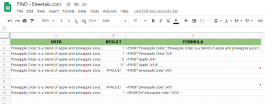 How to Use FIND Function in Google Sheets [Step-By-Step]