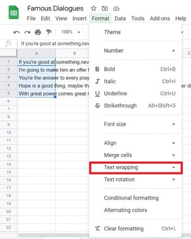 How to Wrap Text in Google Sheets: Step-By-Step - Sheetaki
