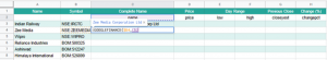How to Get NSE and BSE Stock Prices in Google Sheets