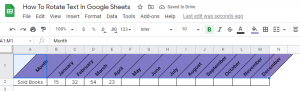 How to Rotate Text in Google Sheets: Step-By-Step