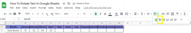 How to Rotate Text in Google Sheets: Step-By-Step