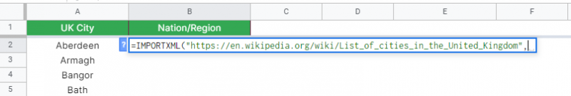How to Use IMPORTXML Function in Google Sheets: Step-By-Step