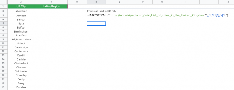 How to Use IMPORTXML Function in Google Sheets: Step-By-Step