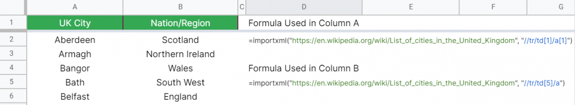 How to Use IMPORTXML Function in Google Sheets: Step-By-Step