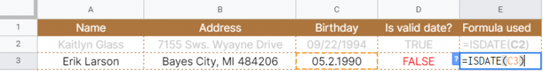 How to Use ISDATE Function in Google Sheets: Step-By-Step