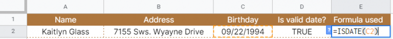 How to Use ISDATE Function in Google Sheets: Step-By-Step