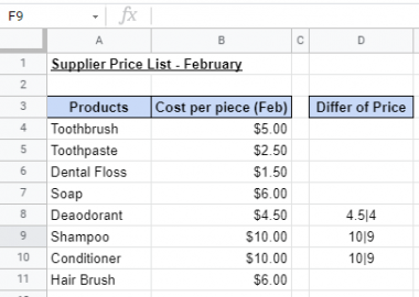 How to Compare Two Sheets in Google Sheets - Sheetaki