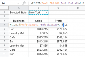 Filter Has Mismatched Range Sizes Error in Google Sheets - Sheetaki