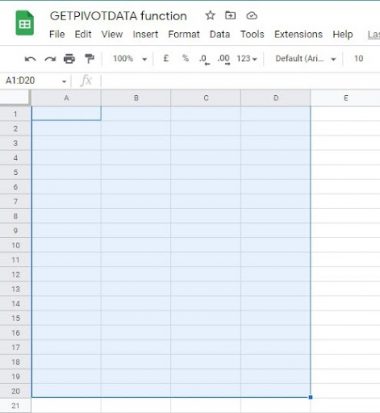 How to Use GETPIVOTDATA Function in Google Sheets - Sheetaki