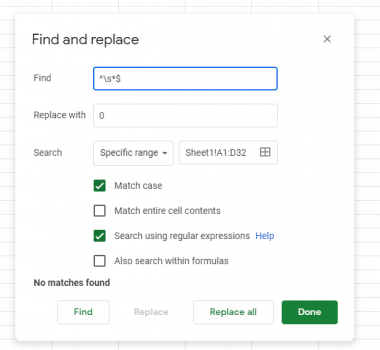 How to Replace Blank Cells with Zero in Google Sheets - Sheetaki