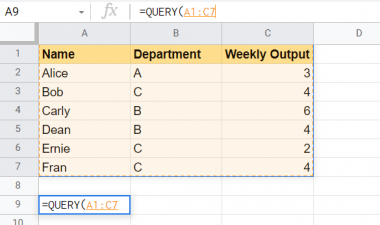 How to Use Label Clause in Google Sheets - Sheetaki