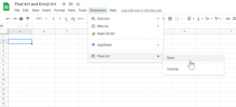 How to Make Pixel Art and Emoji Art in Google Sheets - Sheetaki