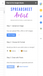 How to Make Pixel Art and Emoji Art in Google Sheets - Sheetaki