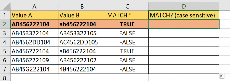 How to Compare Two Cells in Excel - Sheetaki