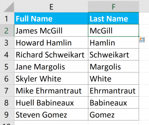 How to Extract Last Name in Excel - Sheetaki