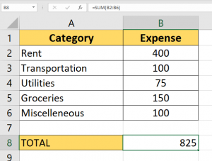 Fixing SUM Formula Not Working in Excel - Sheetaki