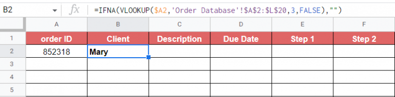 How to Create an Order Tracker Sheet in Google Sheets - Sheetaki