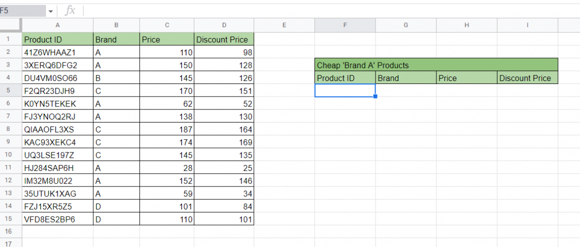 Query Function with Multiple Criteria in Google Sheets - Sheetaki