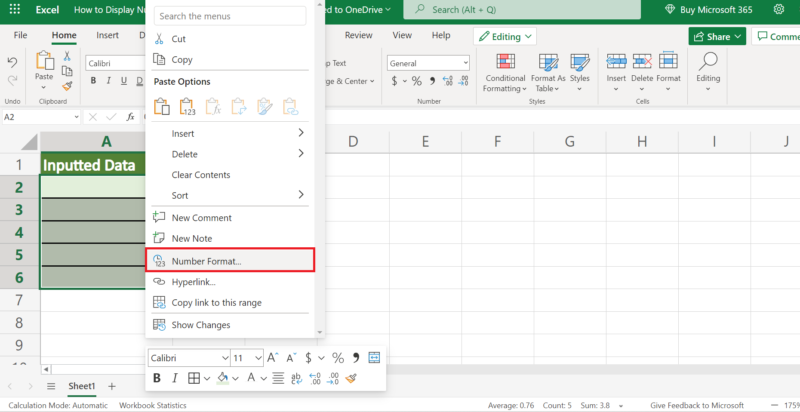 How to Display Numbers as Fractions in Excel - Sheetaki