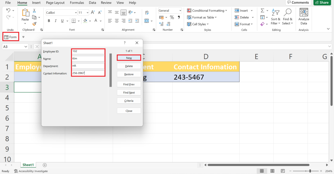 How to Create a Library Database in Excel - Sheetaki