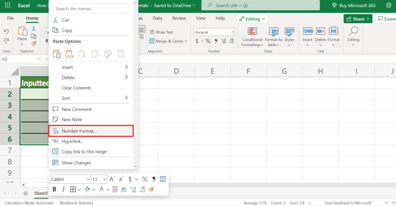 How to Display Numbers as Fractions in Excel - Sheetaki