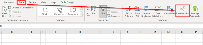 How To Create A Data Model In Excel Sheetaki