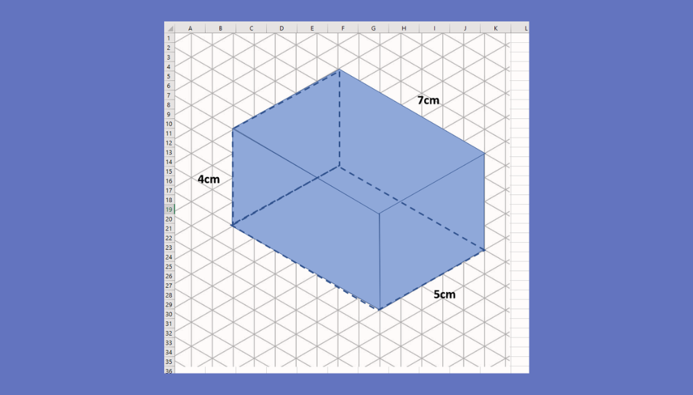 How To Make An Isometric Drawing In Excel Sheetaki