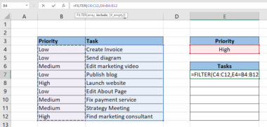 How to Populate a List Based on a Cell Value in Excel - Sheetaki
