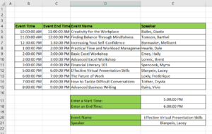How to Perform a VLOOKUP with Time Range in Excel - Sheetaki