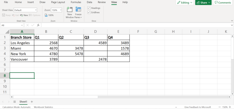 How To Do Conditional Formatting For Blank Cells In Excel 5874