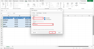 How to Do Product Codes in Excel - Sheetaki
