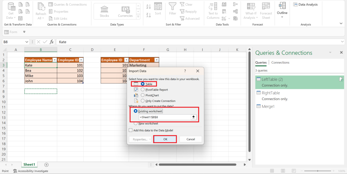 How to Perform a Left Join in Excel - Sheetaki