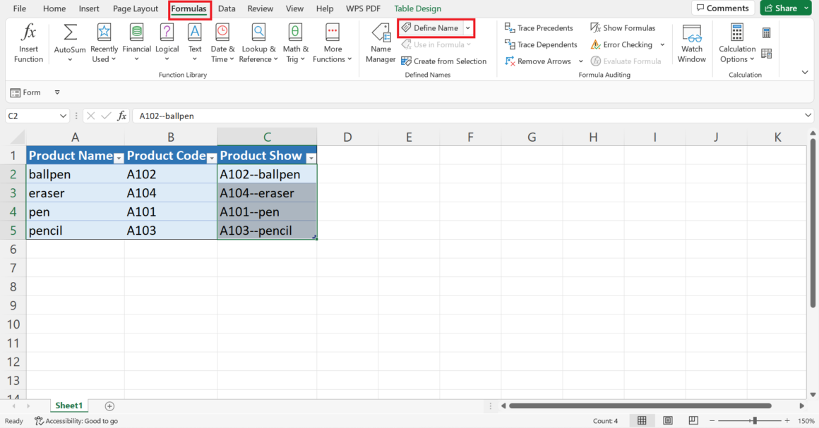 How to Do Product Codes in Excel - Sheetaki