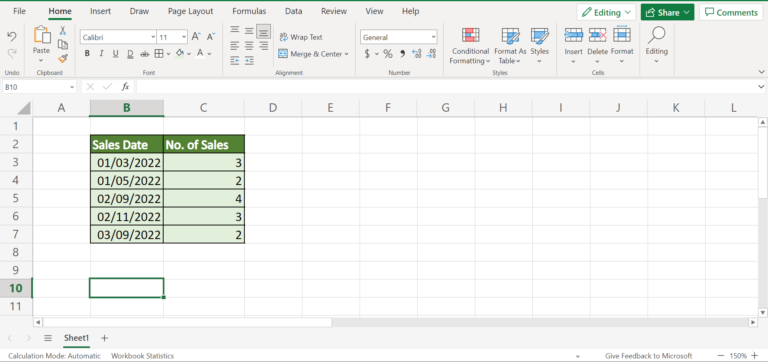 How to Sum by Week in Excel - Sheetaki