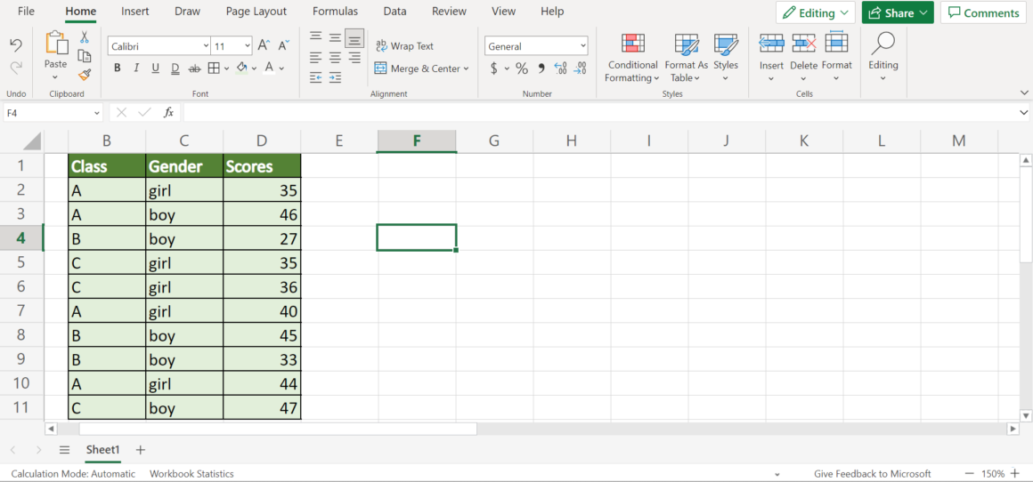 How to Use SUBTOTAL with AVERGAEIF in Excel - Sheetaki