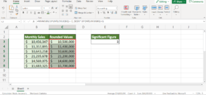 How to Round Significant Figures in Excel - Sheetaki