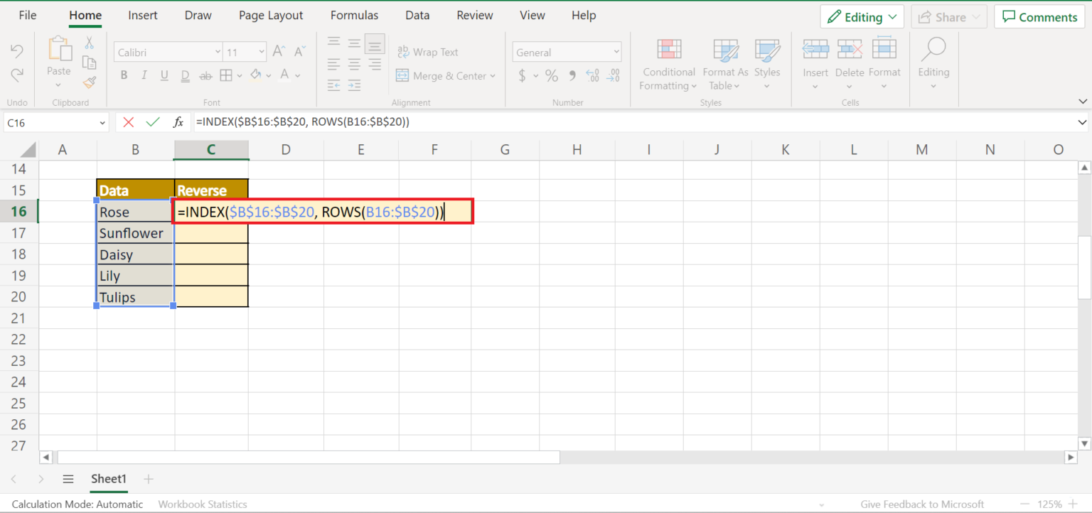 How to Perform Reverse Coding in Excel - Sheetaki