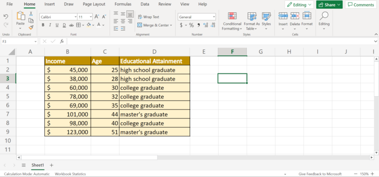 How to Create Dummy Variables in Excel - Sheetaki