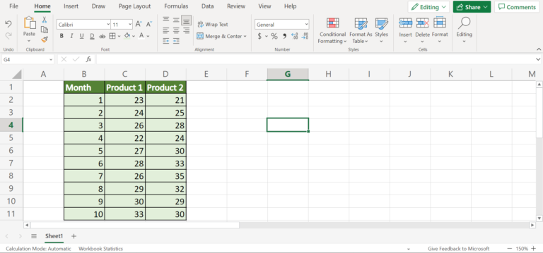 How to Calculate Rolling Correlation in Excel - Sheetaki