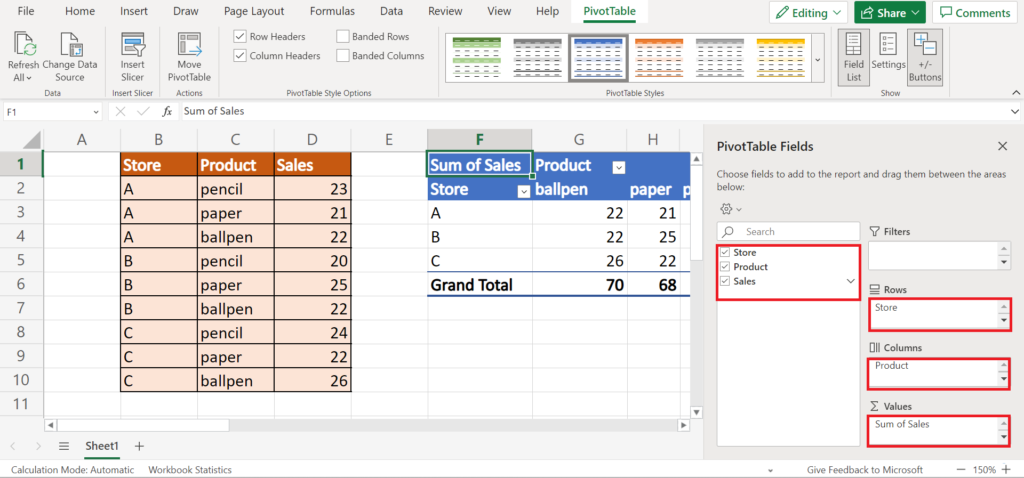 How To Sort Pivot Table By Grand Total In Excel Sheetaki