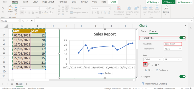 How to Plot a Time Series in Excel - Sheetaki