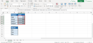 How to Use SUMPRODUCT Across Multiple Sheets in Excel