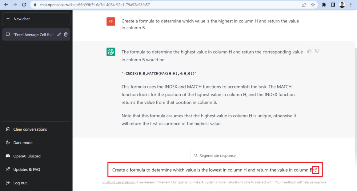 How to Use ChatGPT for Data Analysis in Excel - Sheetaki