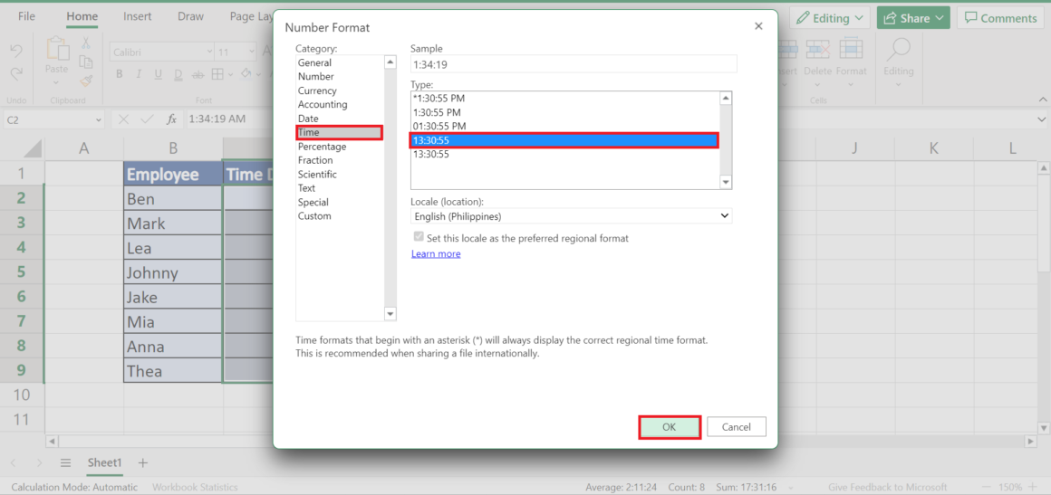 How to Convert Time Duration to Seconds in Excel - Sheetaki