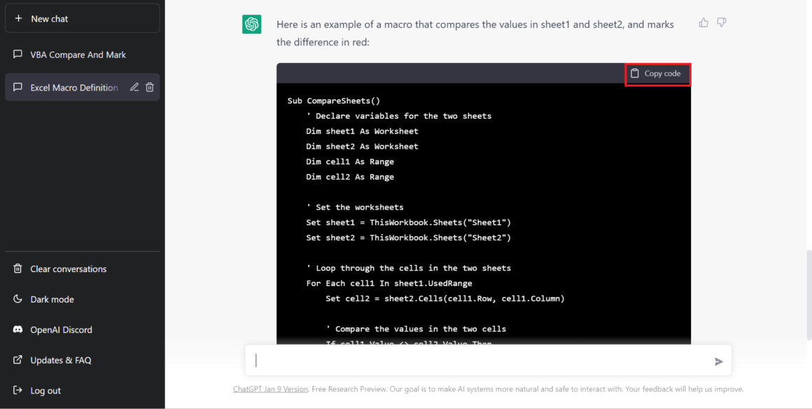 How To Create Macros Using Chatgpt In Excel Sheetaki 8217