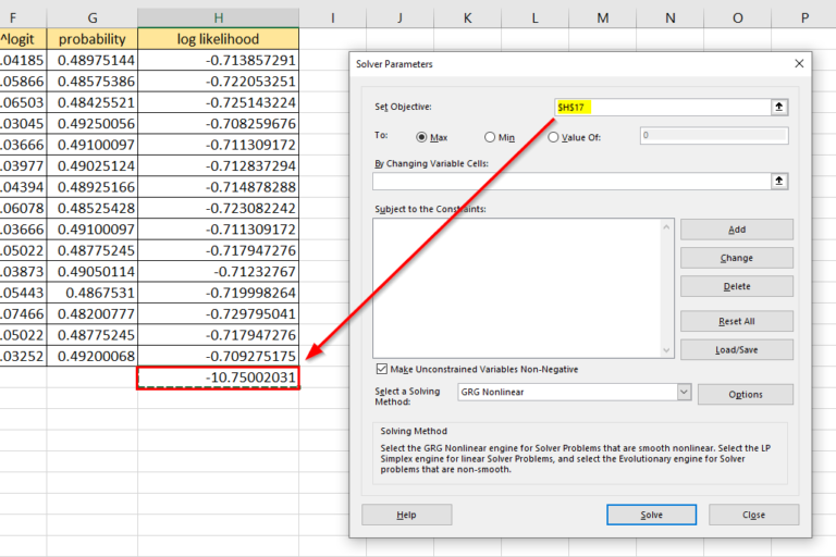 How to Perform Logistic Regression in Excel - Sheetaki