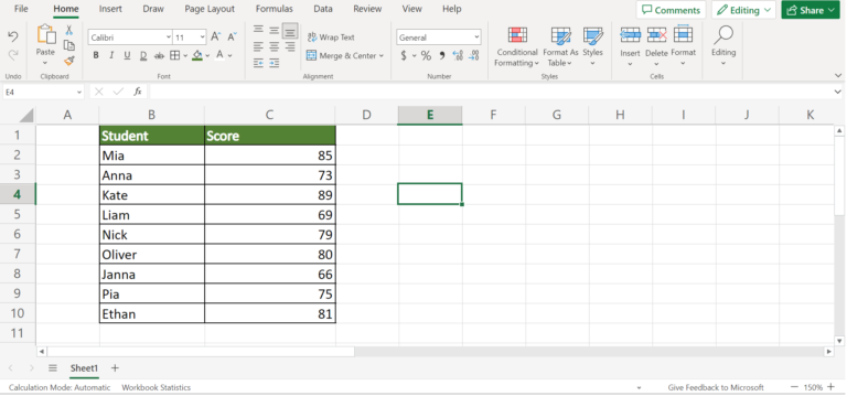 How to Do Conditional Formatting if Between Two Values in Excel